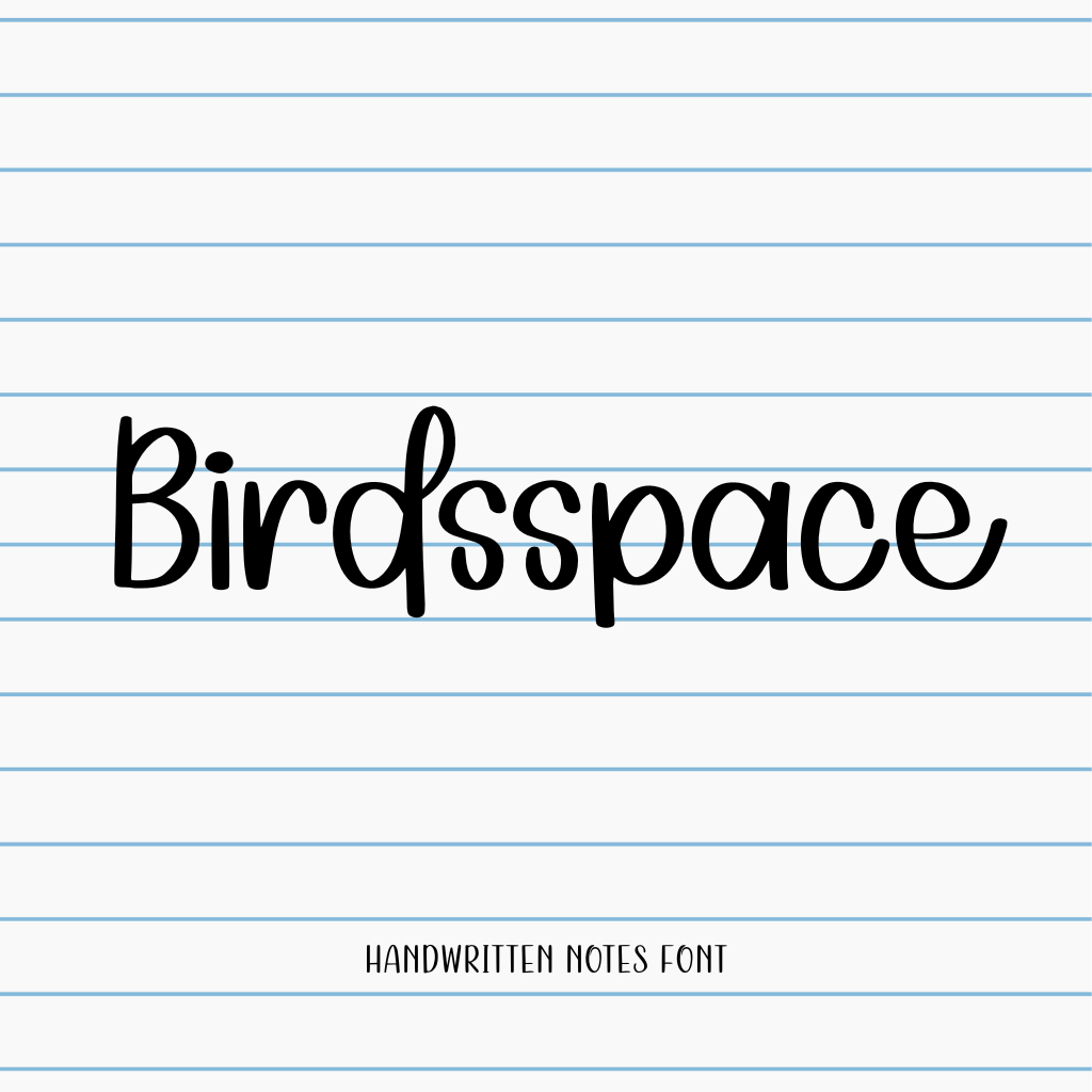 Handwritten Notes Font, Note Style Tulisan Tangan Digital Planner Fonts ...