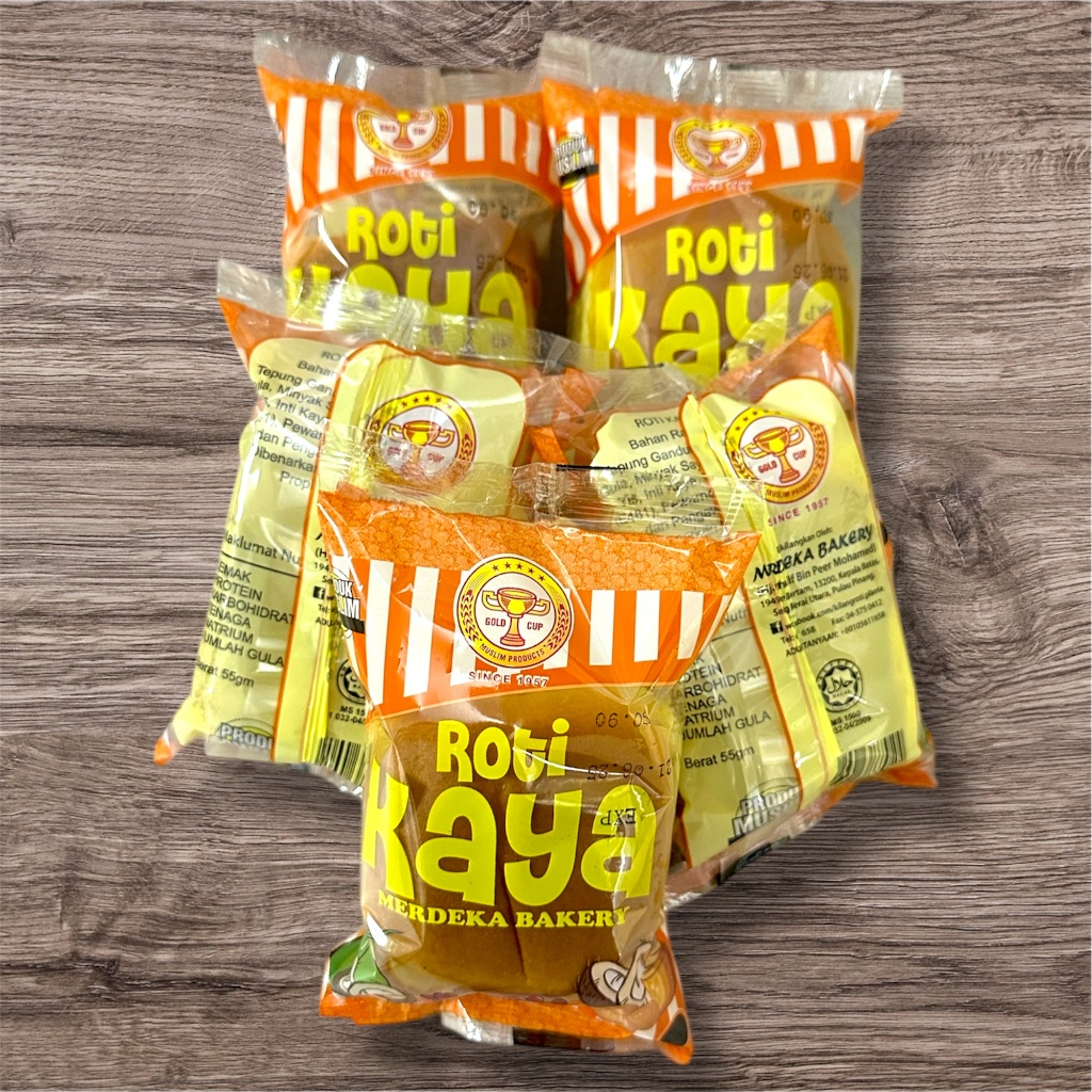 ROTI KAYA MERDEKA BAKERY (5BIJI) | Shopee Malaysia