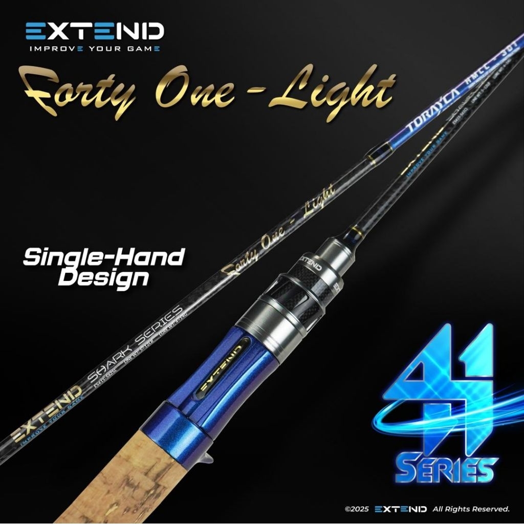 EXTEND ROD SHARK FORTY ONE - LIGHT 2025 | Shopee Malaysia