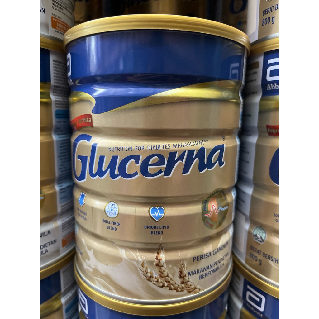 Abbott Glucerna Wheat 800g Tin | Shopee Malaysia