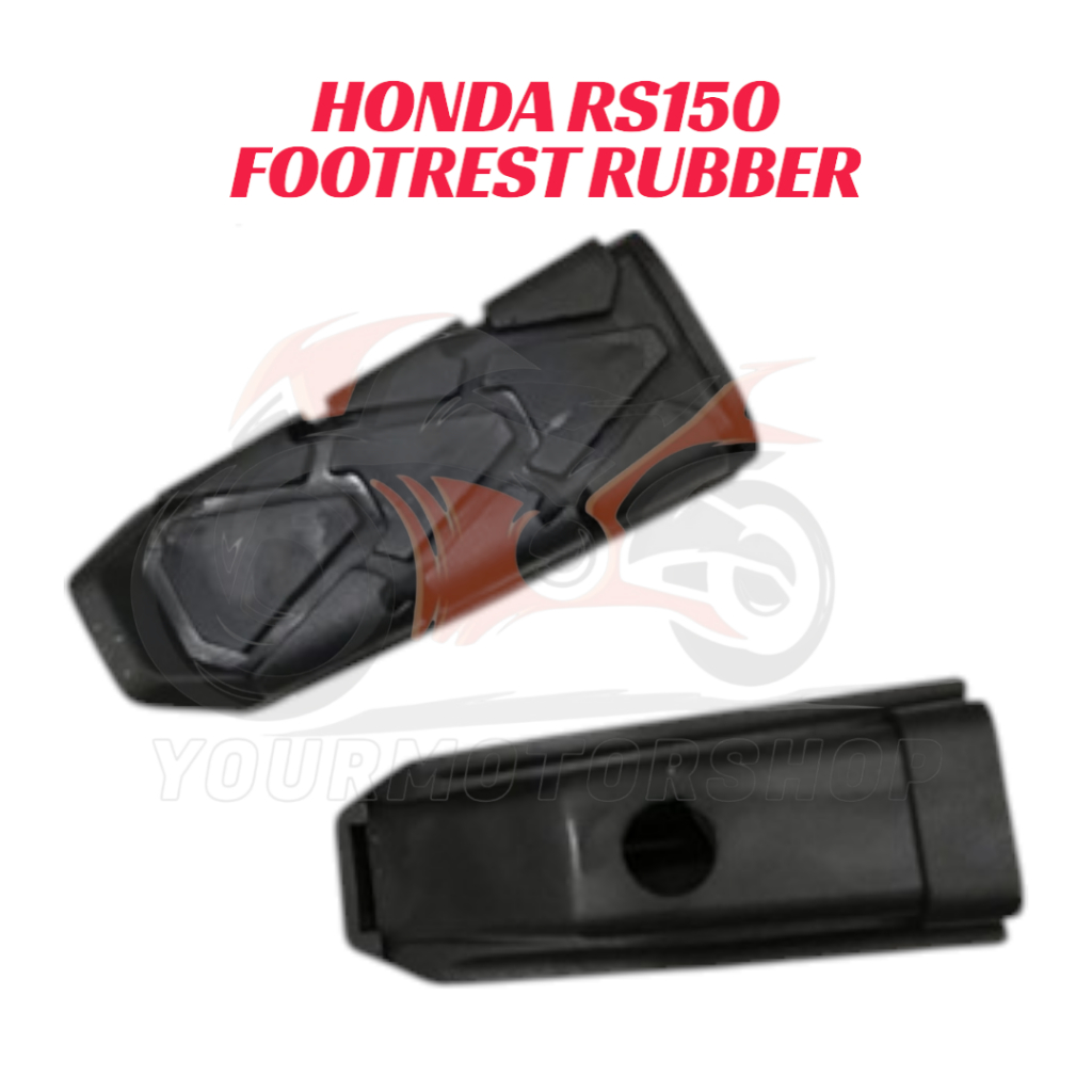 Honda RS150 RS 150 Front Footrest Rubber Getah Footrest Rubber RS150 ...