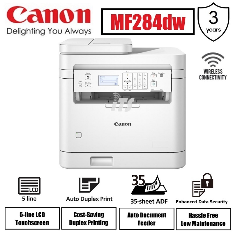 Canon imageCLASS MF284dw 4-in-1 Multifunction Printer (Print/Copy/Scan ...