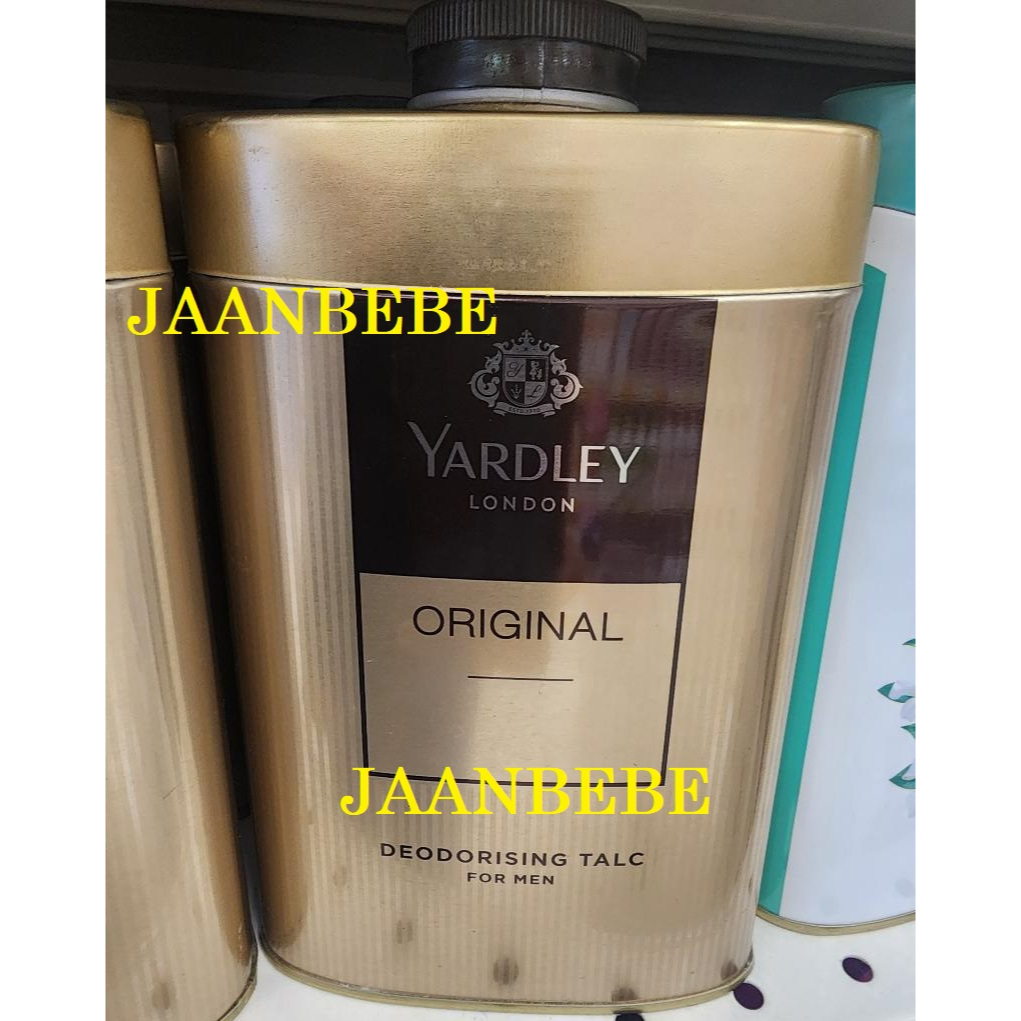 Yardley London Talcum Powder Original For Men 250g Readystock | Shopee ...