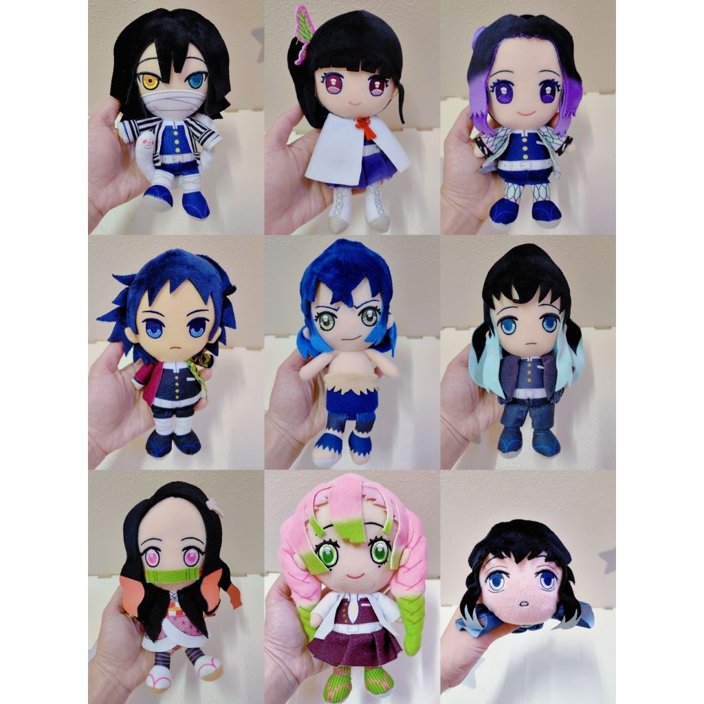 Preloved anime soft toy A30 Demon Slayer Muichiro Tokito Inosuke ...