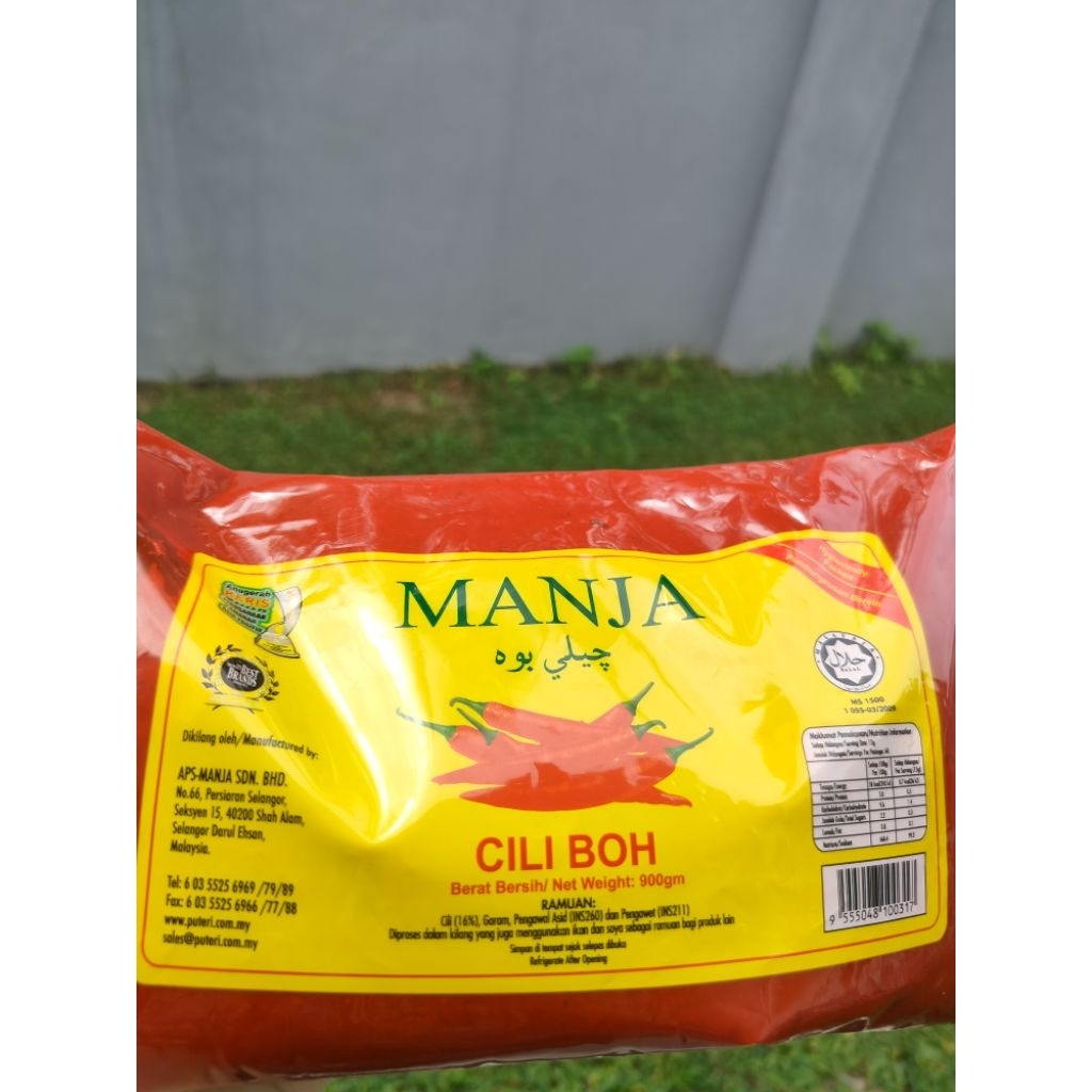 Cili Boh Manja 900g Ready Stock Halal | Shopee Malaysia
