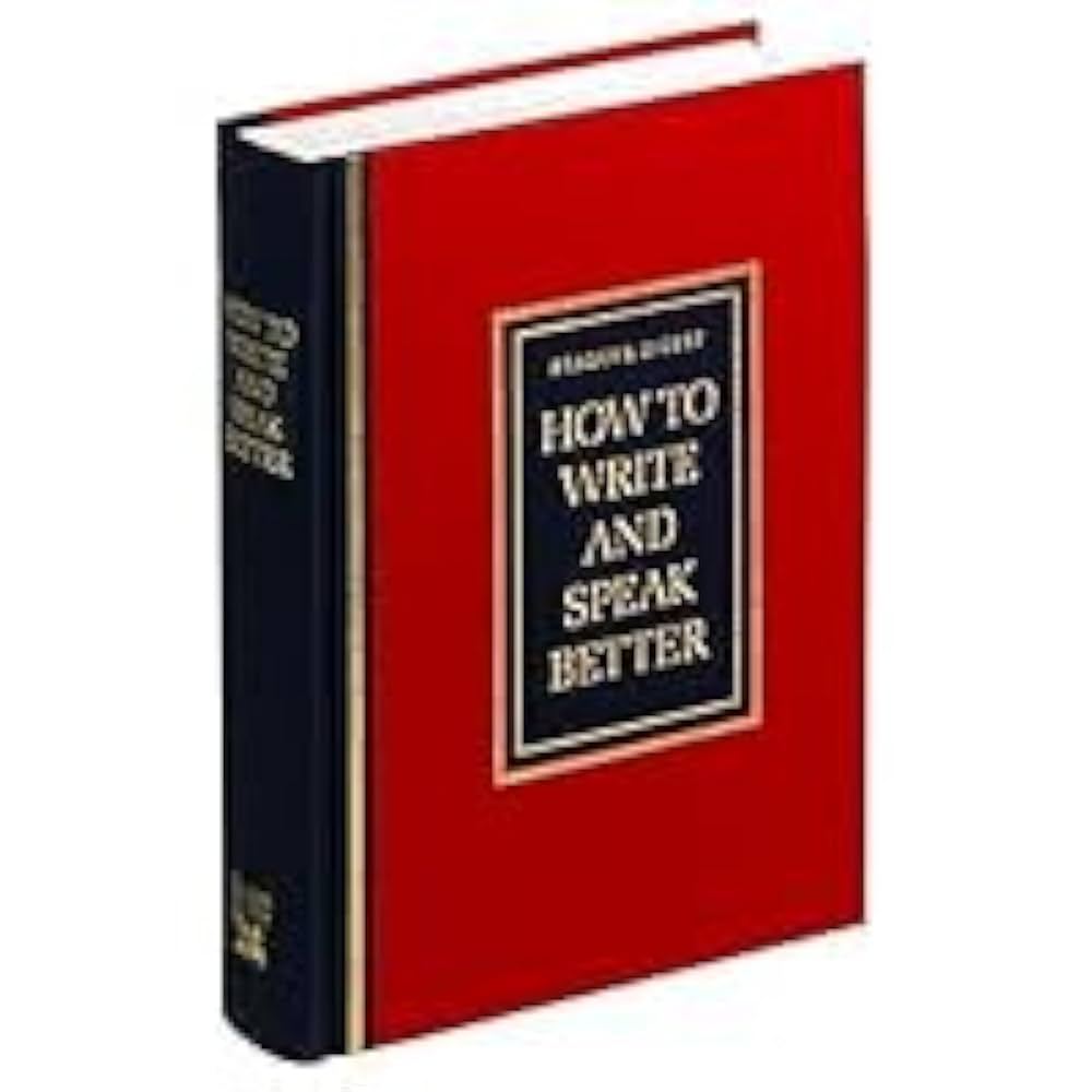 How To Write AND Speak Better (Second 2nd hand Book) | Shopee Malaysia