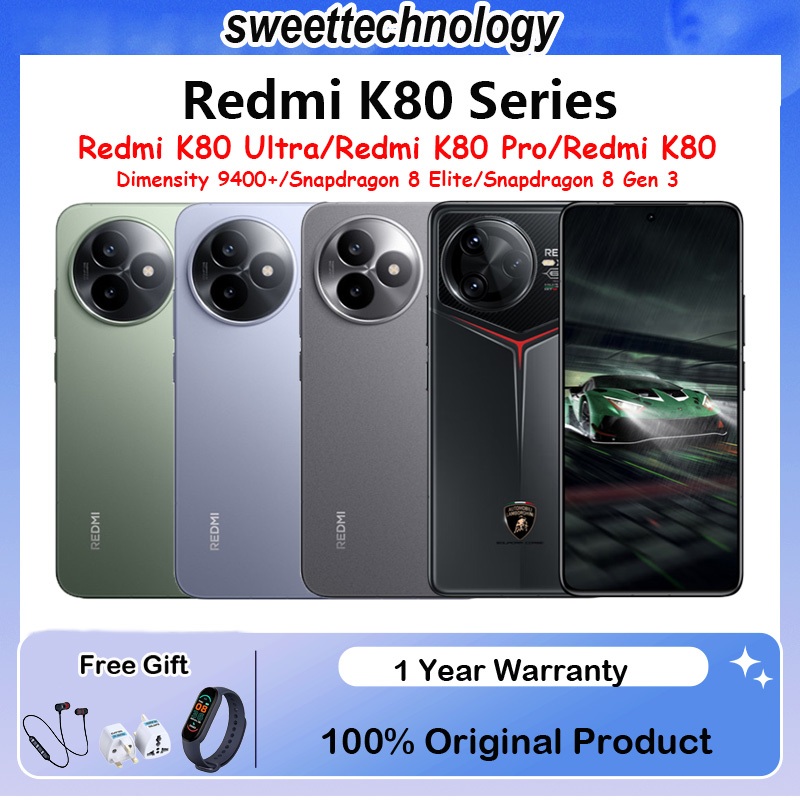 Xiaomi Redmi K80 Ultra Dimensity 9400+ Redmi K80 Pro Snapdragon 8 Elite ...