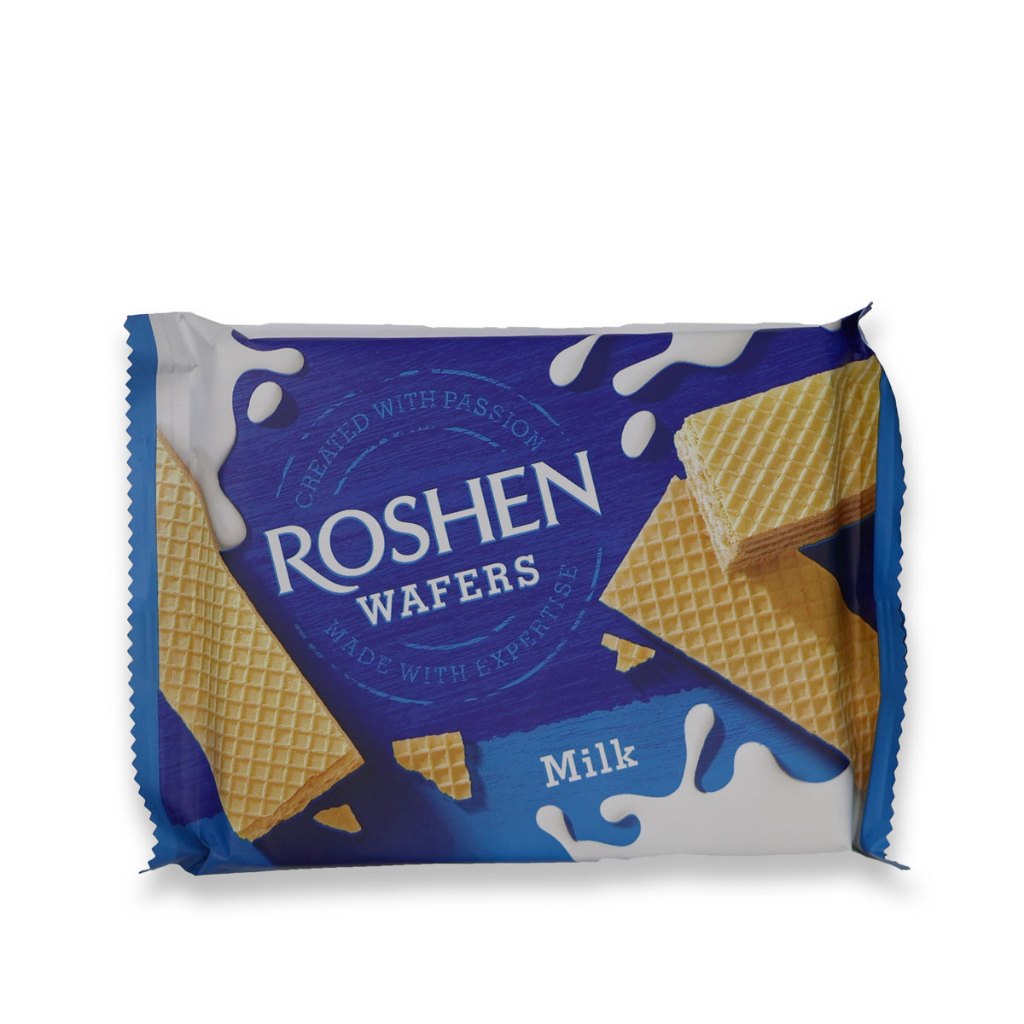 ROSHEN WAFERS LAYERED WITH MILK FILLING 72G " WAFERS BERISI SUSU 72G ...