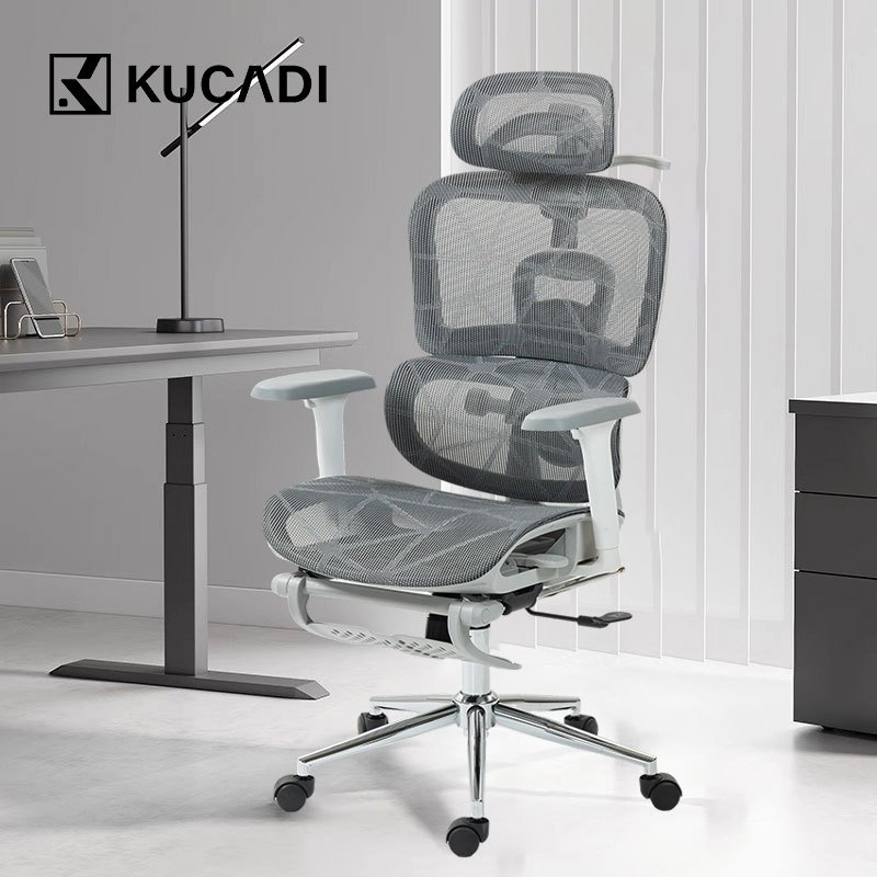 KUCADI Ergonomic Chair Kerusi Ergonomic Office Chair Computer Chair ...