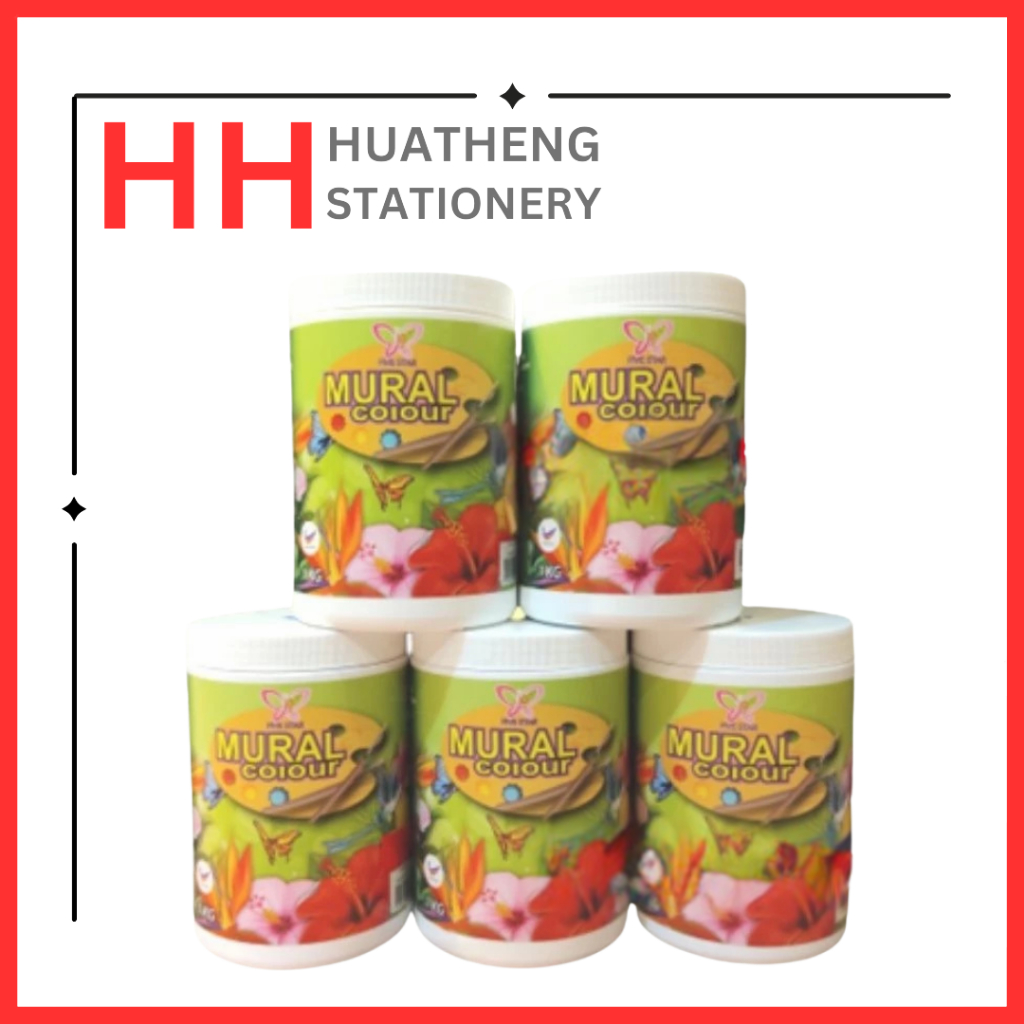 GF Mural Colour Paint 1 kg | Poster Colour 1 Kg 5star Pelaka Colours ...
