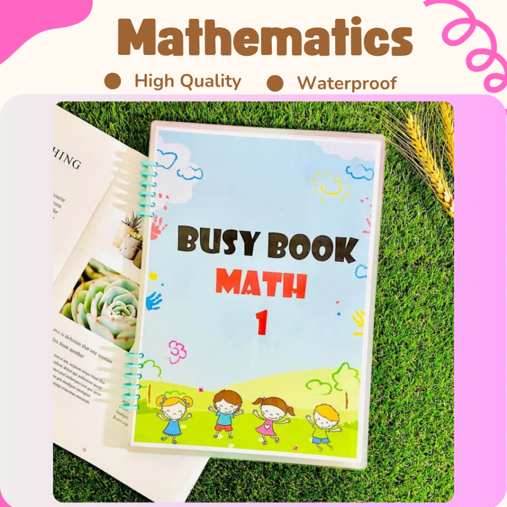138 Math Busy Book 1·数学安静书1】Math｜数学｜Busy Book｜早教学习安静书 | Montessori ...