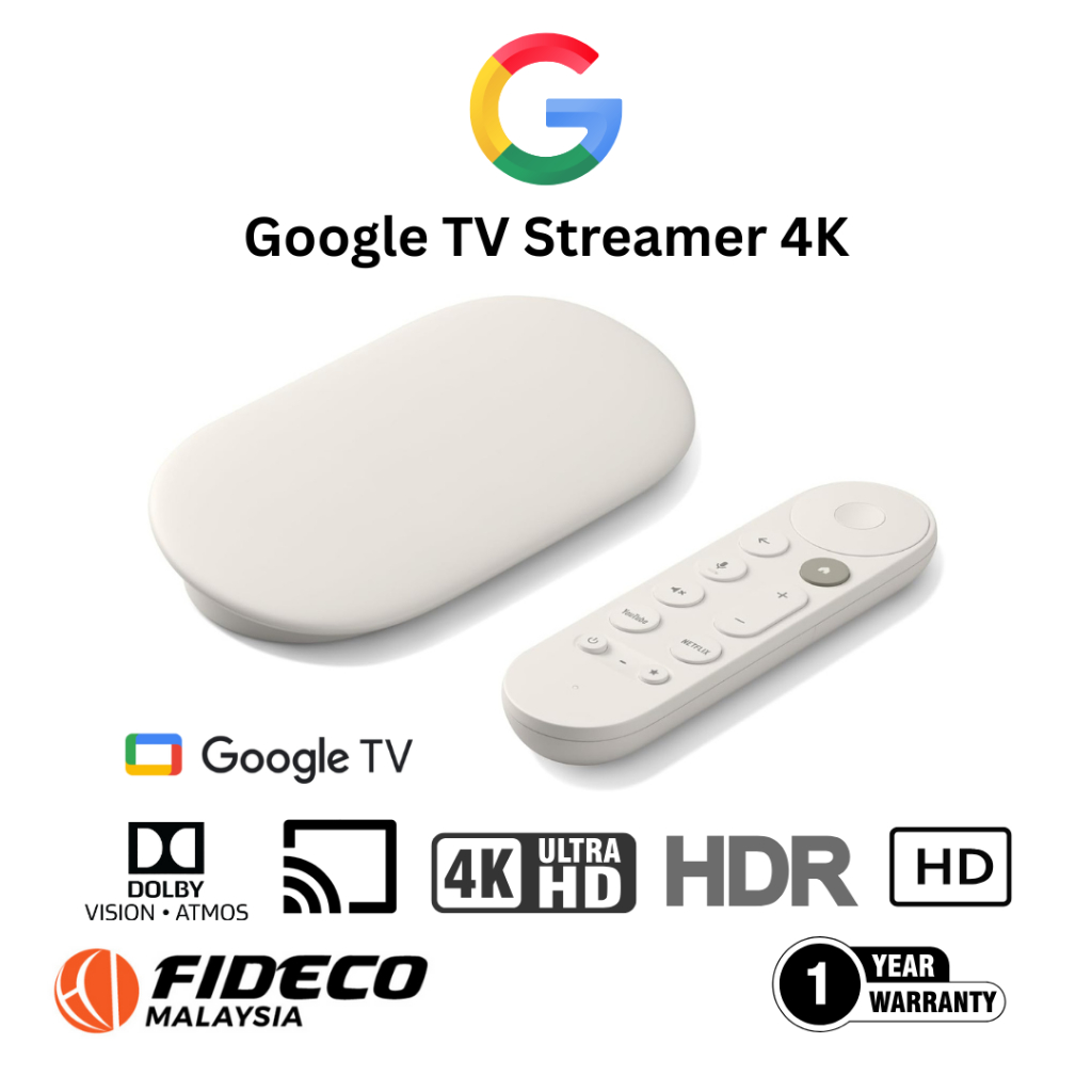 Google TV Streamer 4K Chromecast Mobile Casting Dolby Atmos Vision 4K ...
