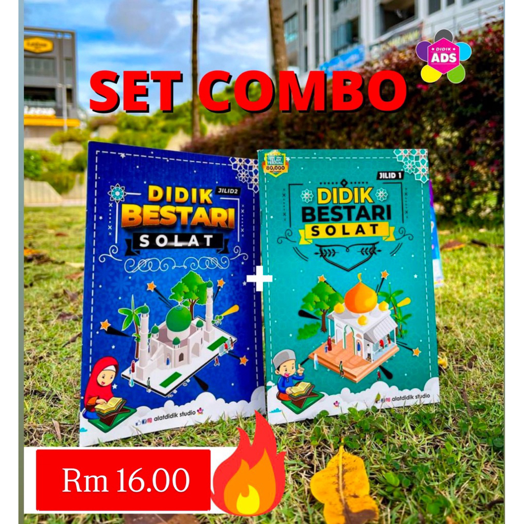 Buku Solat kem Bestari Solat combo | Shopee Malaysia