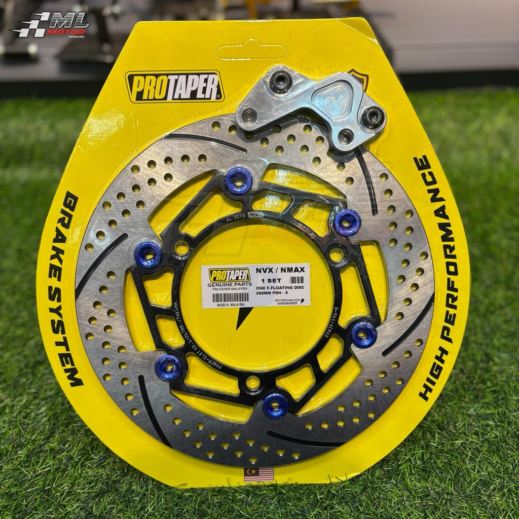 PROTAPER 267MM FLOATING DISC PLATE 6PIN NVX155 NMAX PNP SIAP BRACKET ...