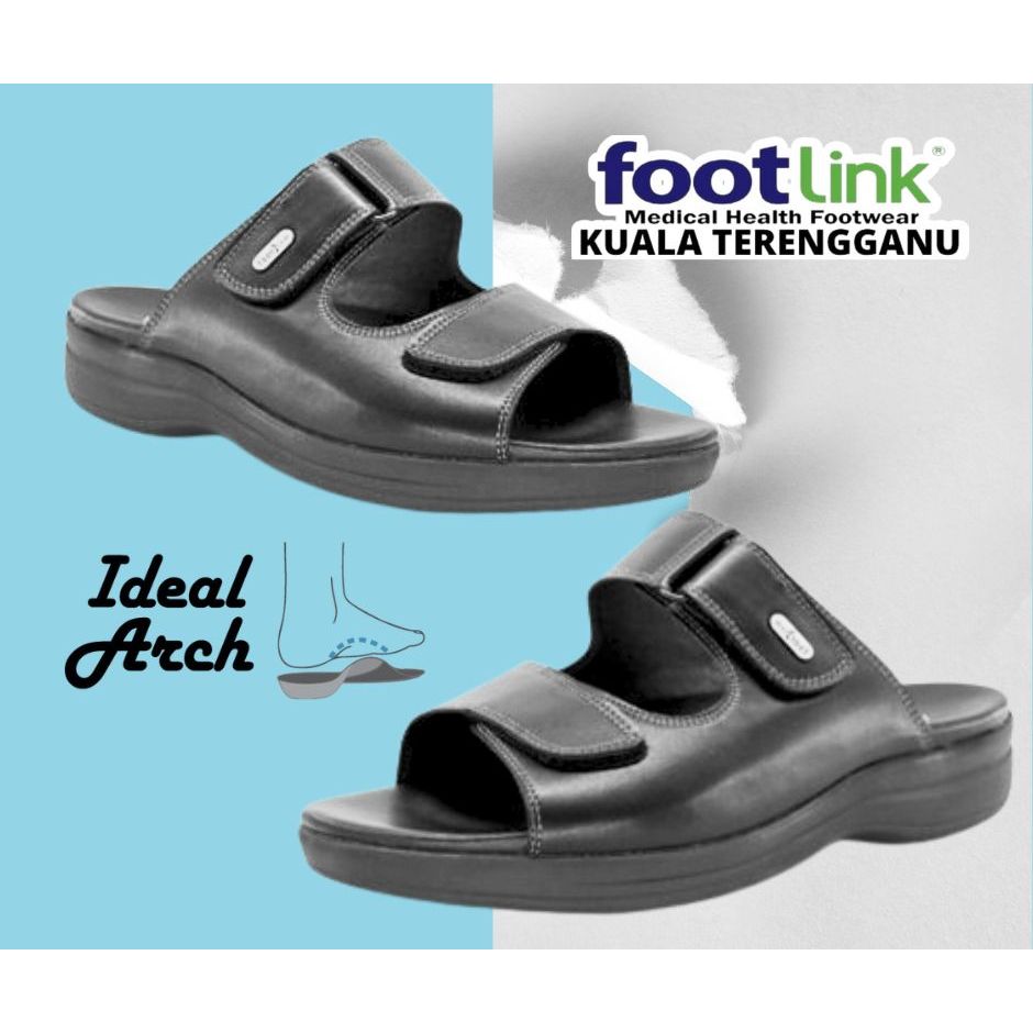 Footlink Medical Health Shoes / DO 6105 / MEN ORTHOTIC SANDAL / SANDAL ...