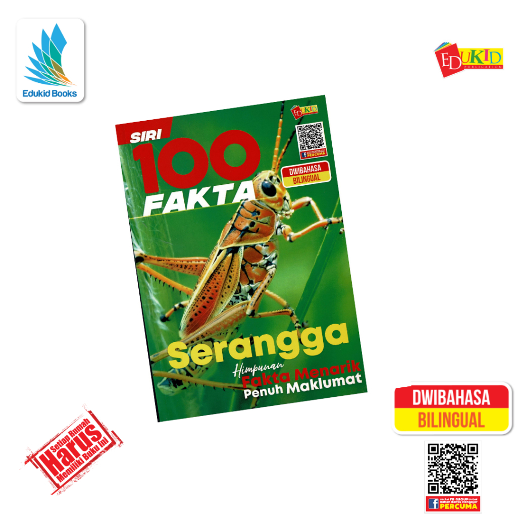 BUKU SIRI 100 FAKTA-Fakta Menarik-Buku Fakta Dunia-Fakta Serangga ...