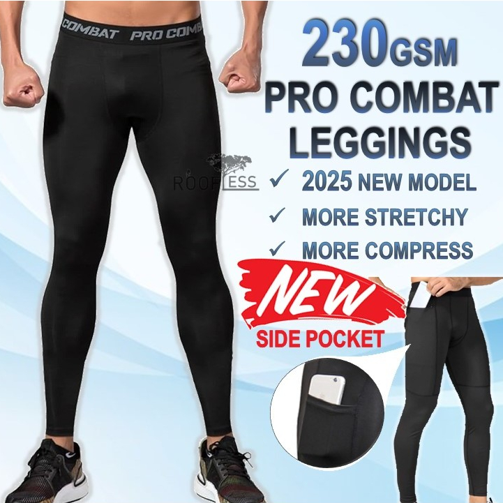 ROOFLESS Running Pants Men Running Tights Seluar Running Lelaki Seluar ...