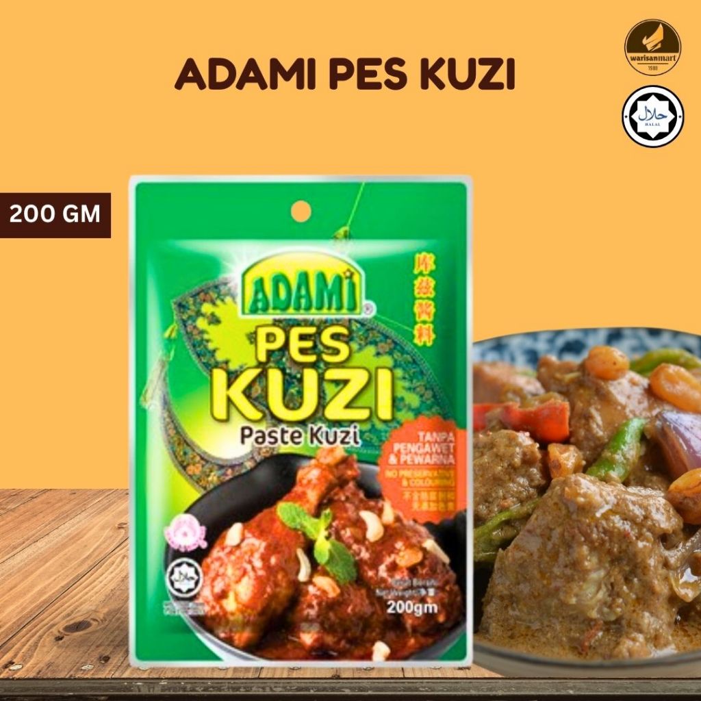 Adami Pes Masakan Kuzi 200g | Shopee Malaysia