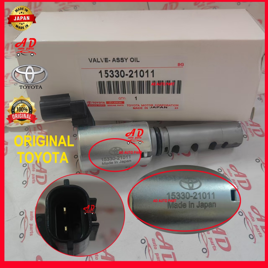 ORIGINAL VVTI Oil Control Valve Solenoid TOYOTA VIOS/YARIS/ALTIS/ECHO ...