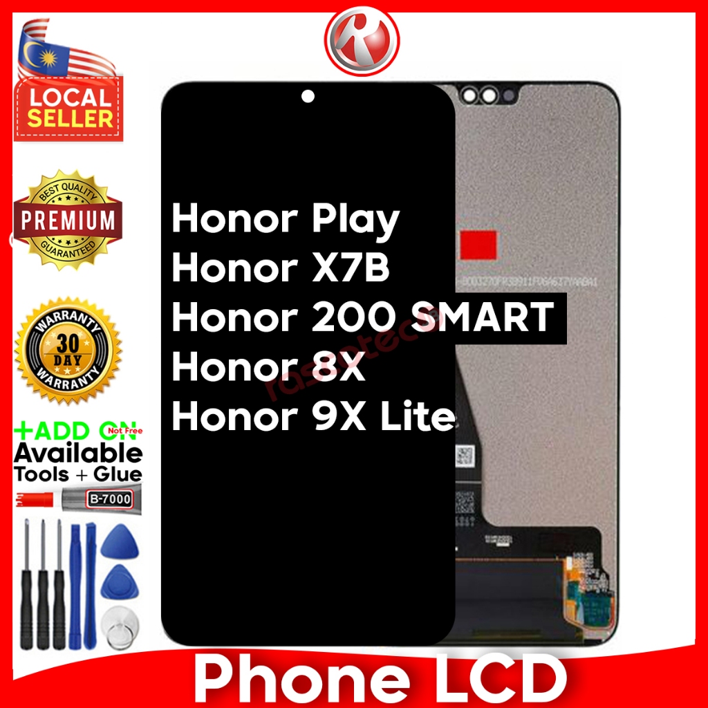 Honor Play / Honor X7B / Honor 200 SMART / Honor 8X / Honor 9X Lite ...