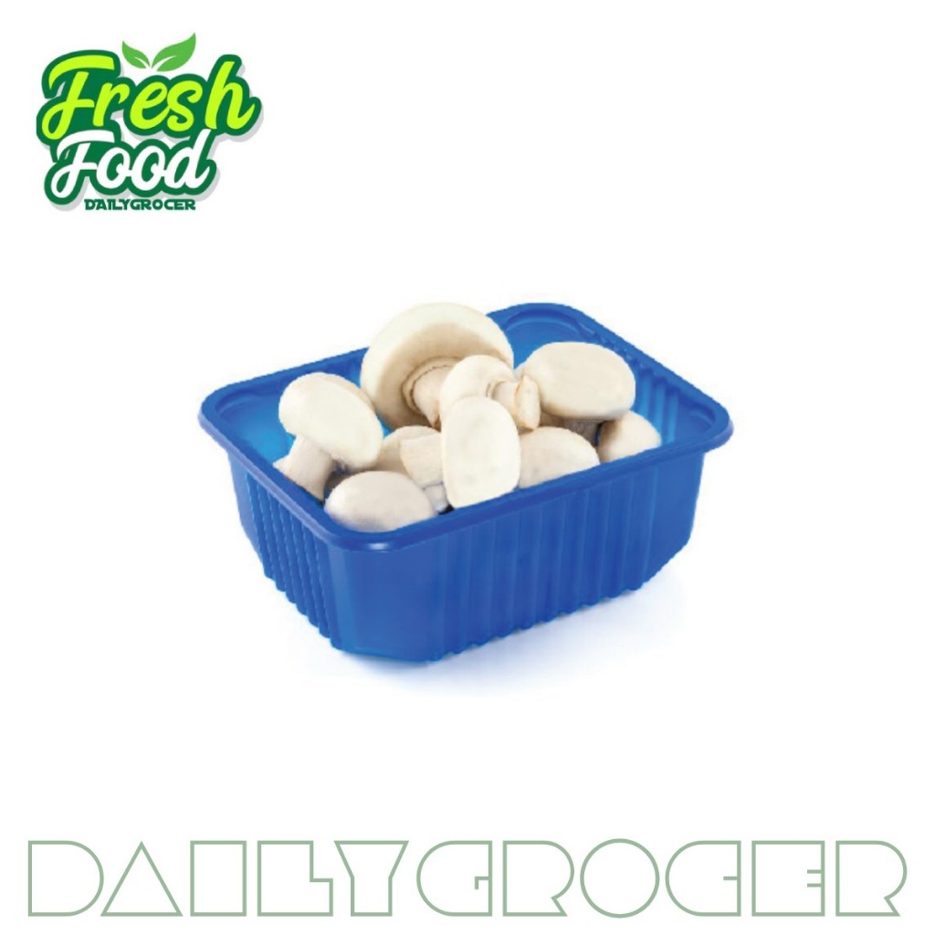 DAILYGROCER White Button Mushroom Cendawan Putih 150gram Pack Fresh ...