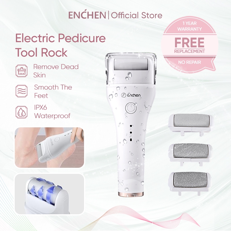 Enchen Rock Alat Pedikur Boleh Dicas Semula Pedicure Tools For Feet ...