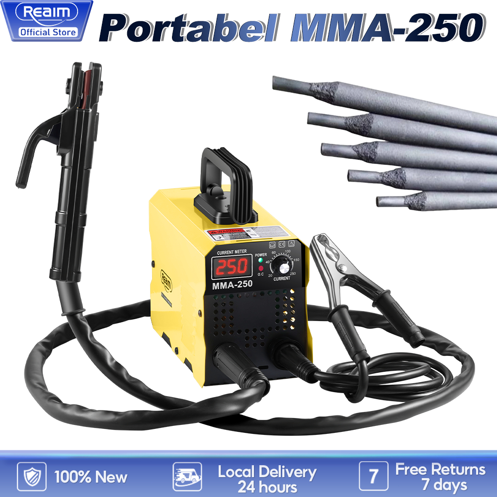 REAIM Gasless MMA Welding Machine MMA-250/300 Portable Portable ...