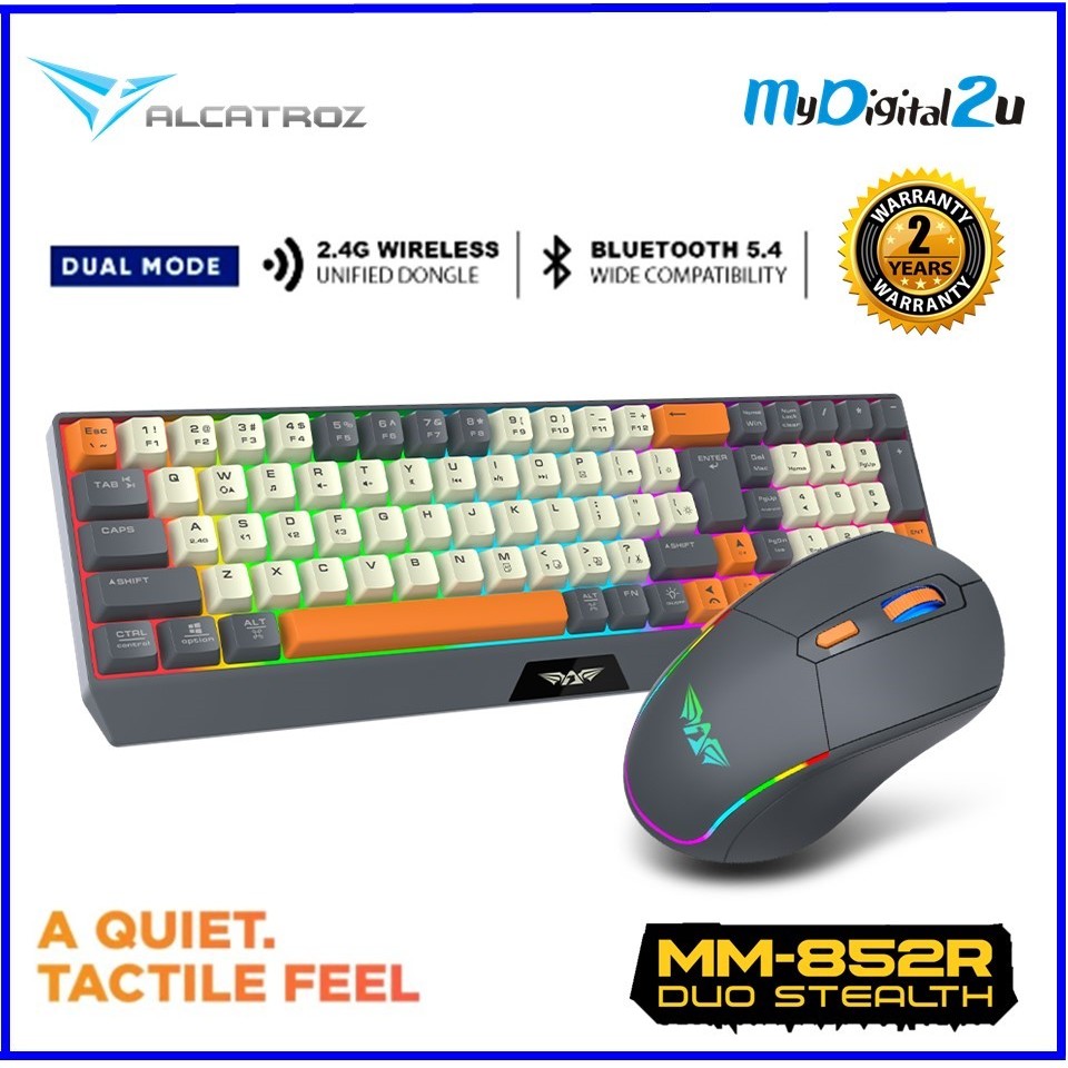 Armaggeddon MM 852R Dual Mode Wireless Keyboard Mouse Combo | Shopee ...