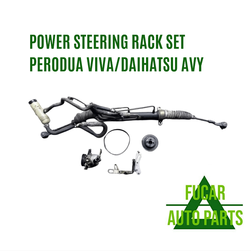 USED POWER STEERING RACK SET PERODUA VIVA/DAIHATSU AVY JAPAN PARTS ...