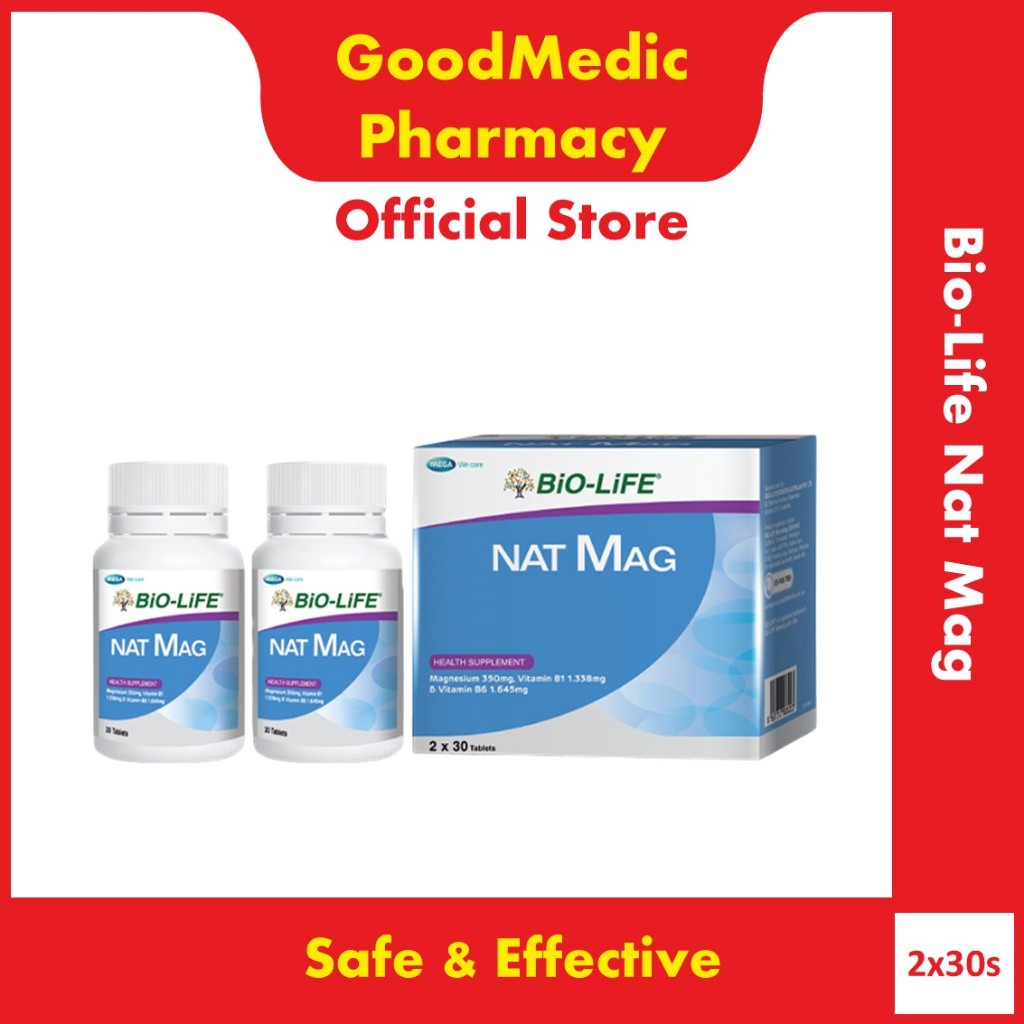Bio-Life Nat Mag Tablet (2x30s) | Shopee Malaysia