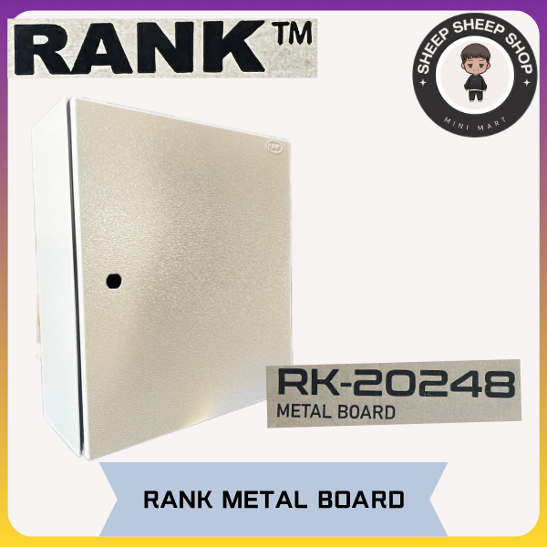 RANK 20248 Indoor Enclosure Distribution Multi DB Metal Box Board ...