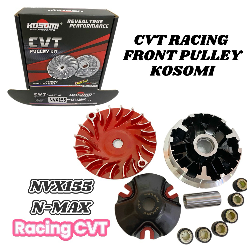 NVX155 NMAX FRONT PULLEY RACING KOSOMI MOVABLE ROLLER RACING 13.5V ...
