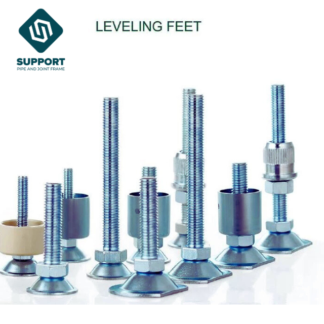 Leveling Feet Adjuster Lean Tube Metal Pipe Connector Pipe Joint Pipe ...
