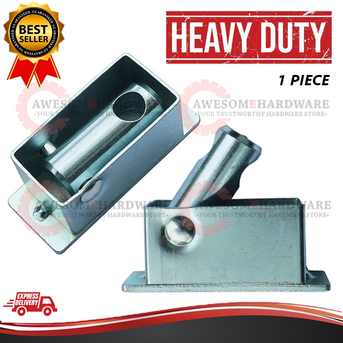 Q0487 HEAVY DUTY ROLLER SHUTTER LOCK PIN GROUND BASE FOR PADLOCK ...