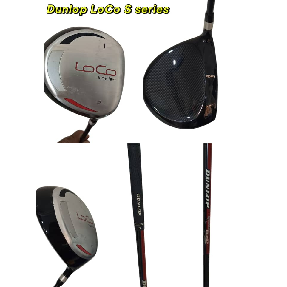 Golf driver Dunlop , model LoCo S series, Loft 10" deg,length 115 cm ...