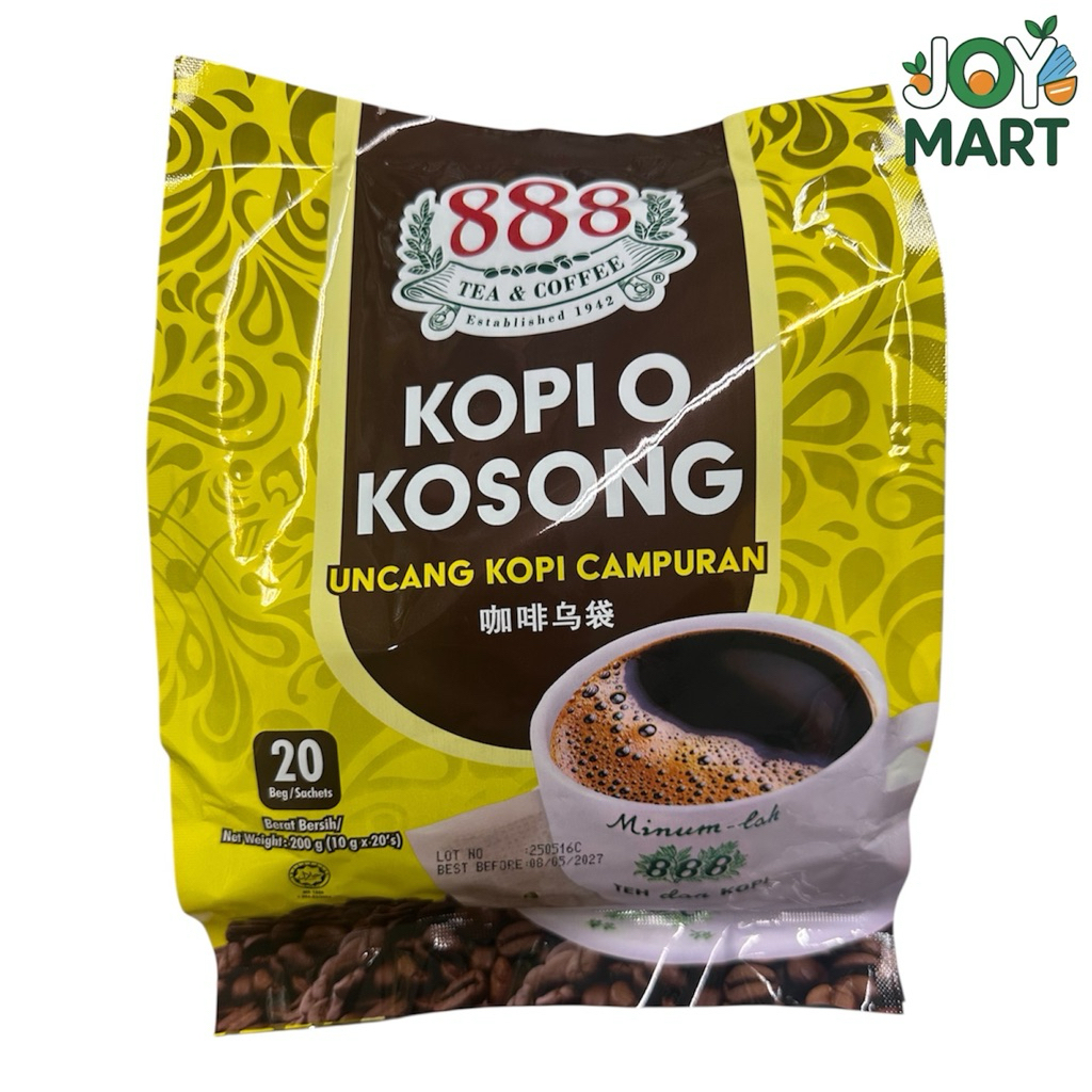 888 Kopi O Kosong Uncang (20 Sachet) | Kopi Hitam Tanpa Gula atau 2 in ...