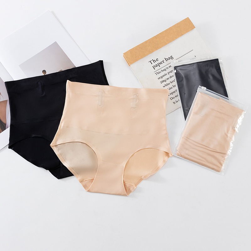 Silk abdominal belly pants slimming shapewear control belly briefs underpants seluar perut ...