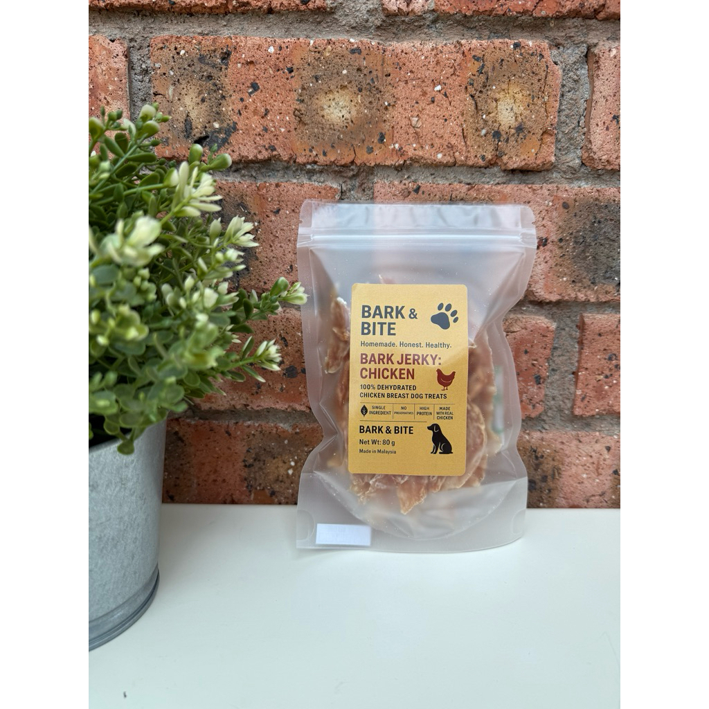 Bark Jerky: Chicken 100% Fresh Chicken Breast, Human Grade. High Value ...
