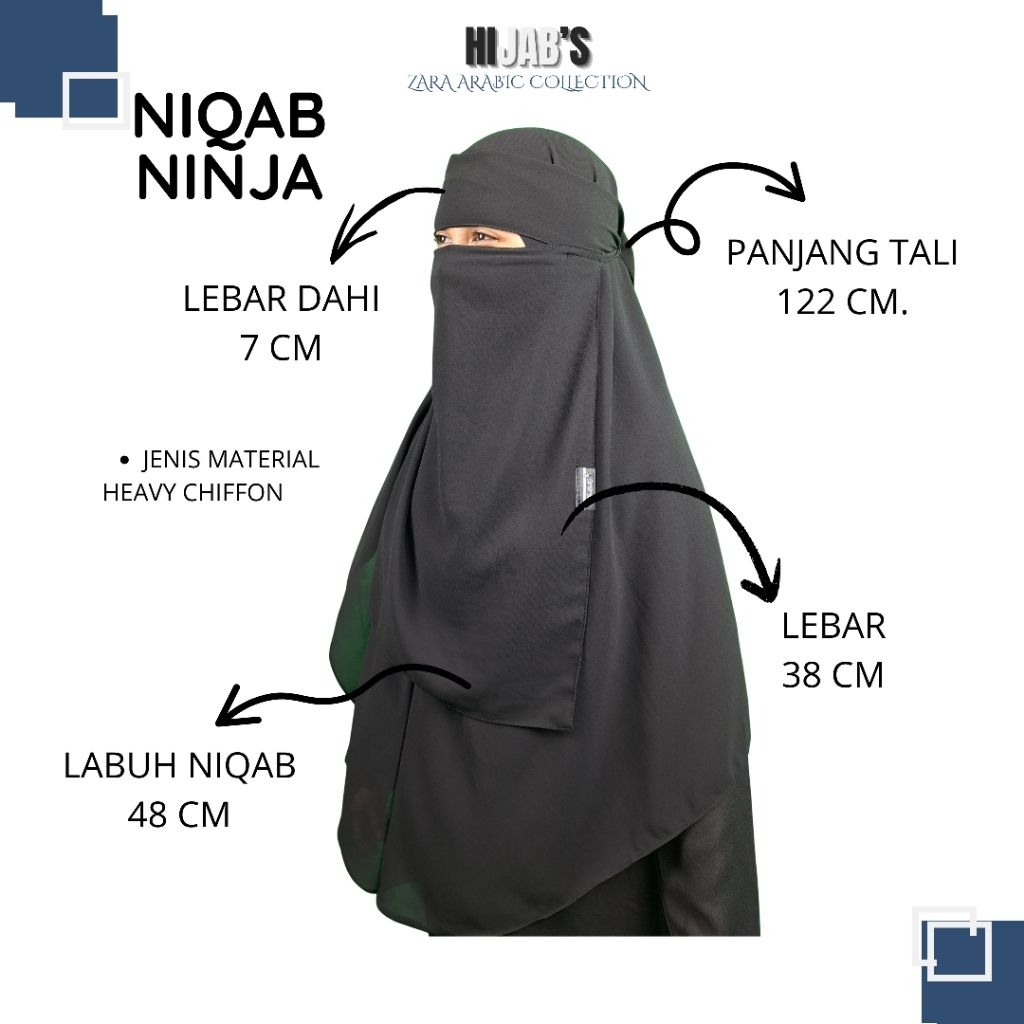 Niqab Ninja_ Hijab's ( Hijrahku ,Pilihanku) | Shopee Malaysia