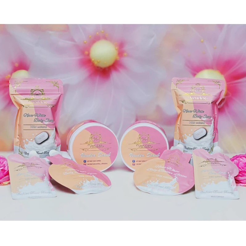 VENDER LOTION SPF60 50ML | VENDER SOAP 100G SCRUB BOOSTER 💯 ORIGINAL HQ ...