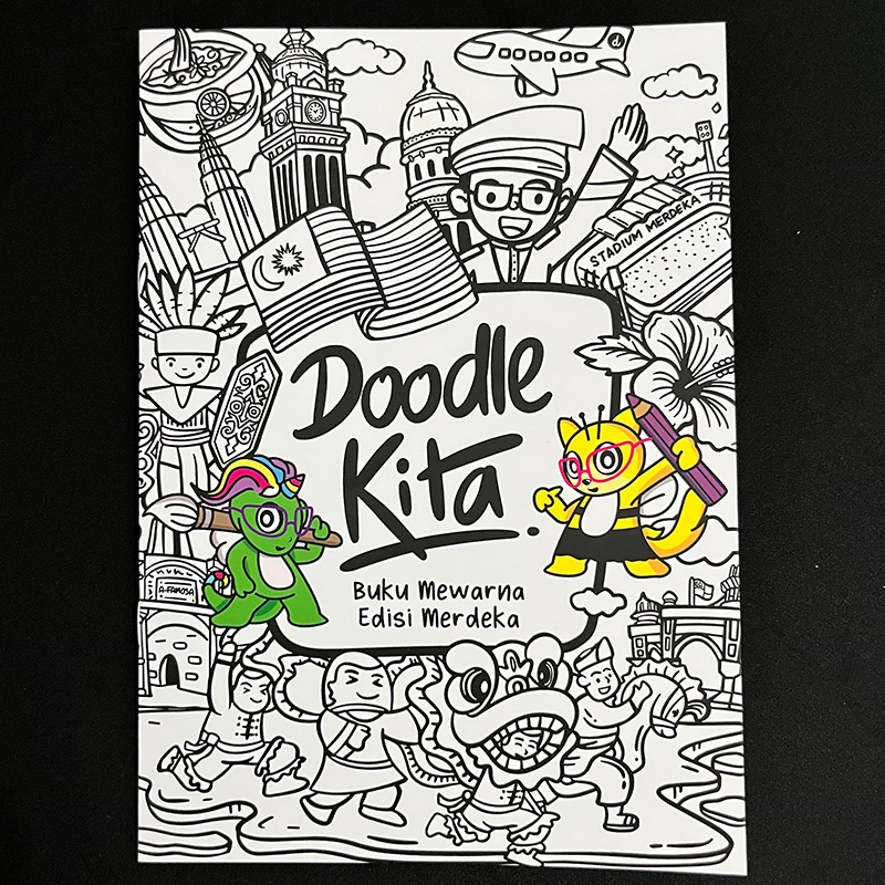 Doodle Kita : Buku Mewarna (Edisi Merdeka) | Shopee Malaysia