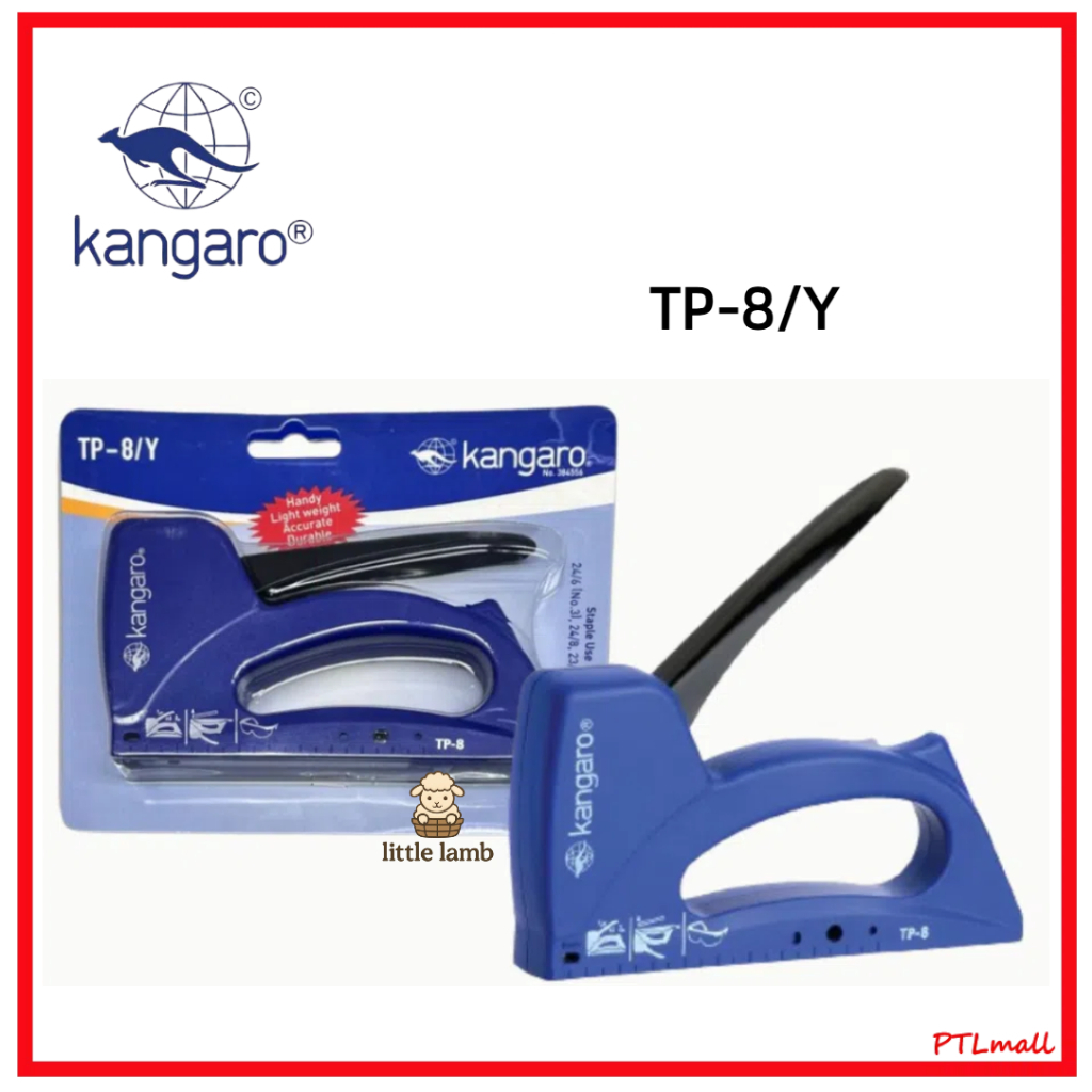 Kangaro Heavy Duty Gun Tacker 🔫 TP-8/Y, TS-610/Z, TS-610R/Z | Staple ...