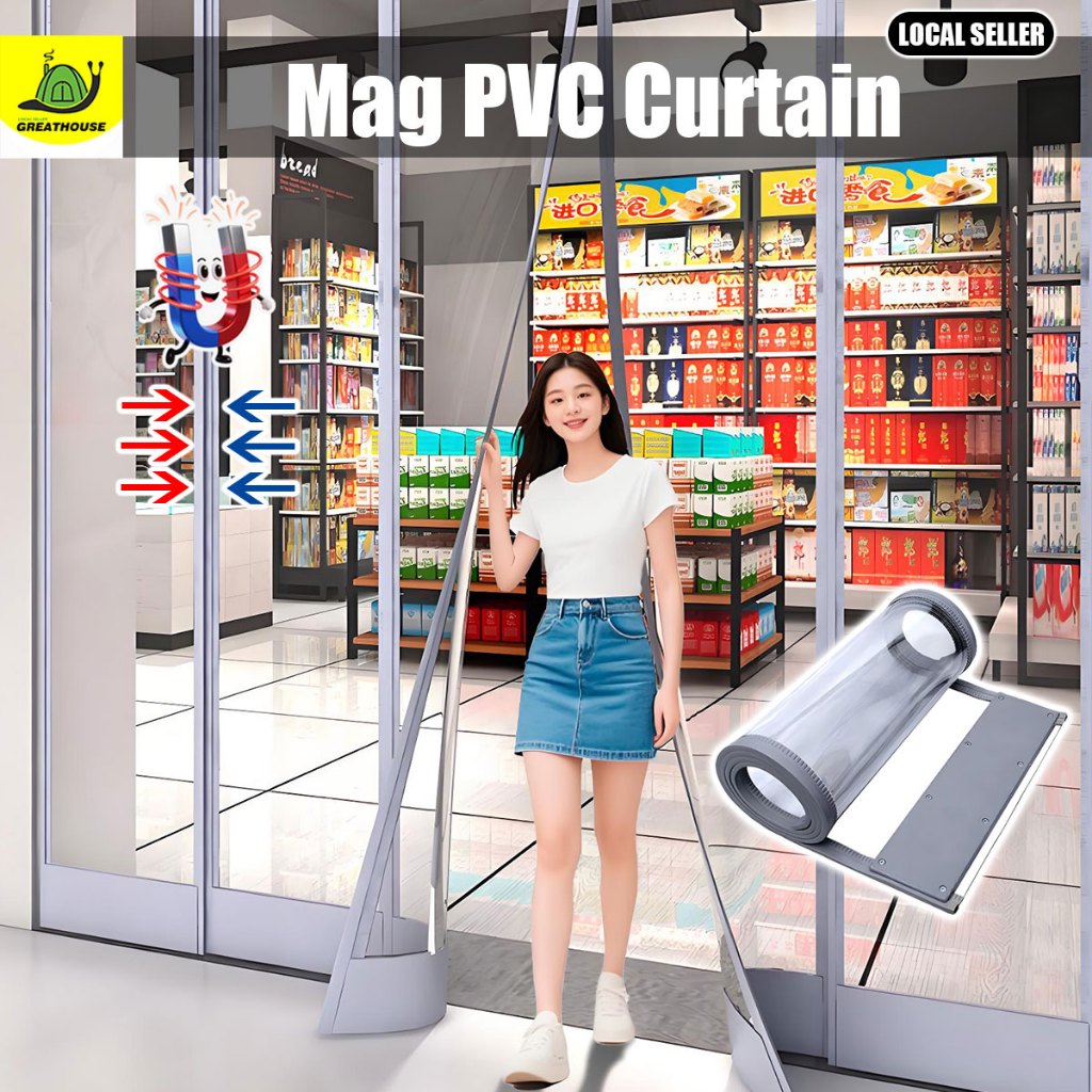 Aircond Curtain PVC Air Conditioner Curtain Windproof Block Door ...