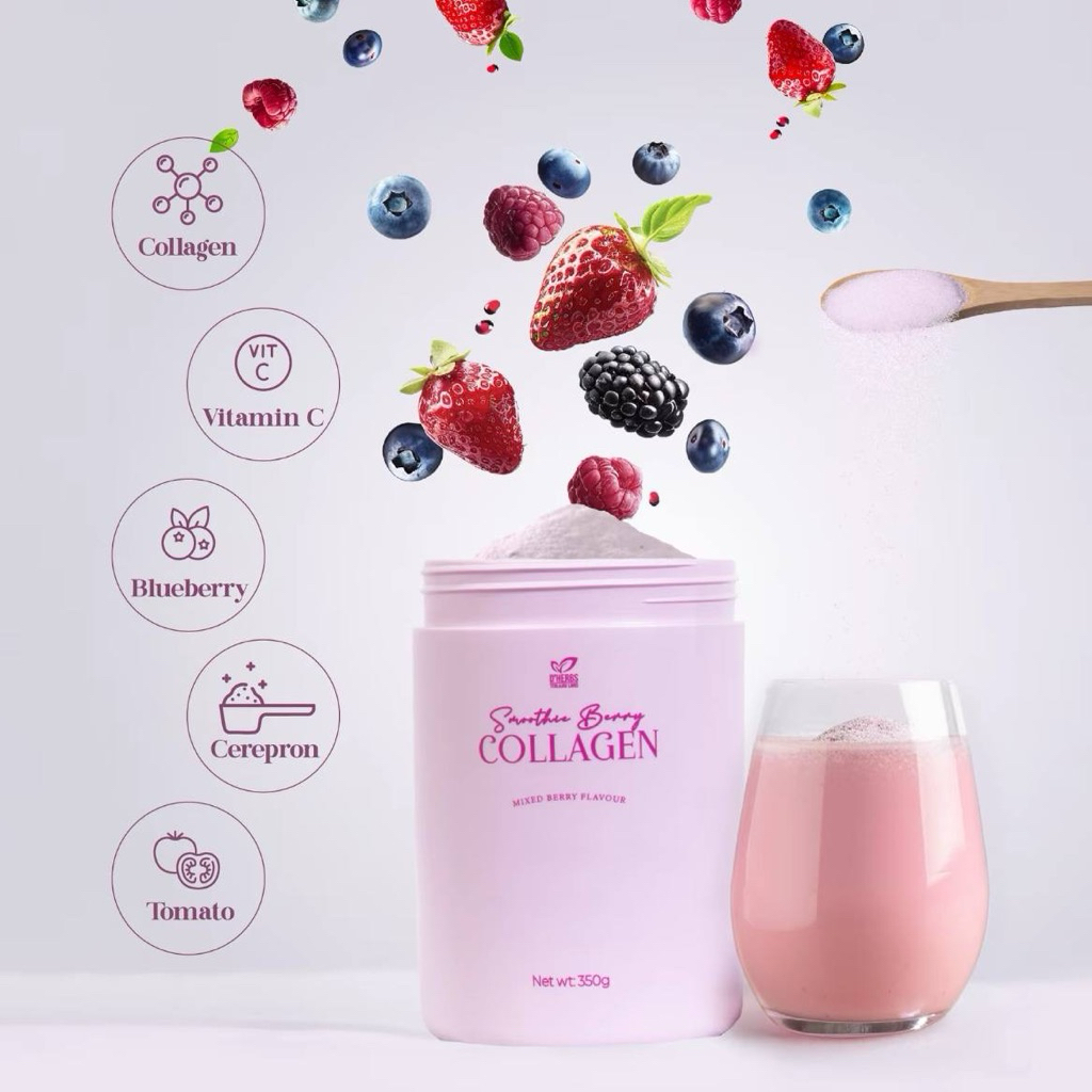 DHERBS SMOOTHIE BERRY MIXED BERRY FLAVOUR | Shopee Malaysia