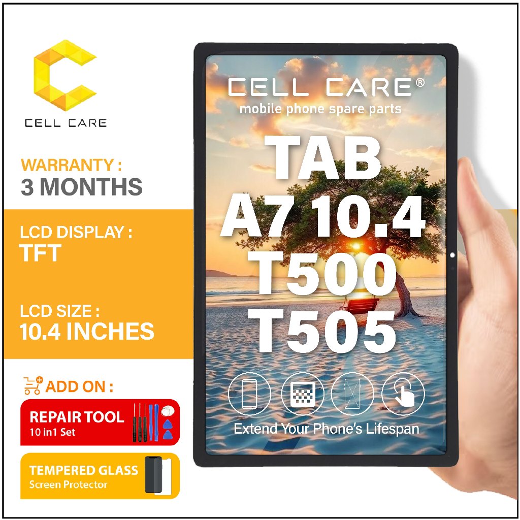 LCD For SAMSUNG TAB A7 10.4 WIFI VERSION T500 (With Touch Screen ...