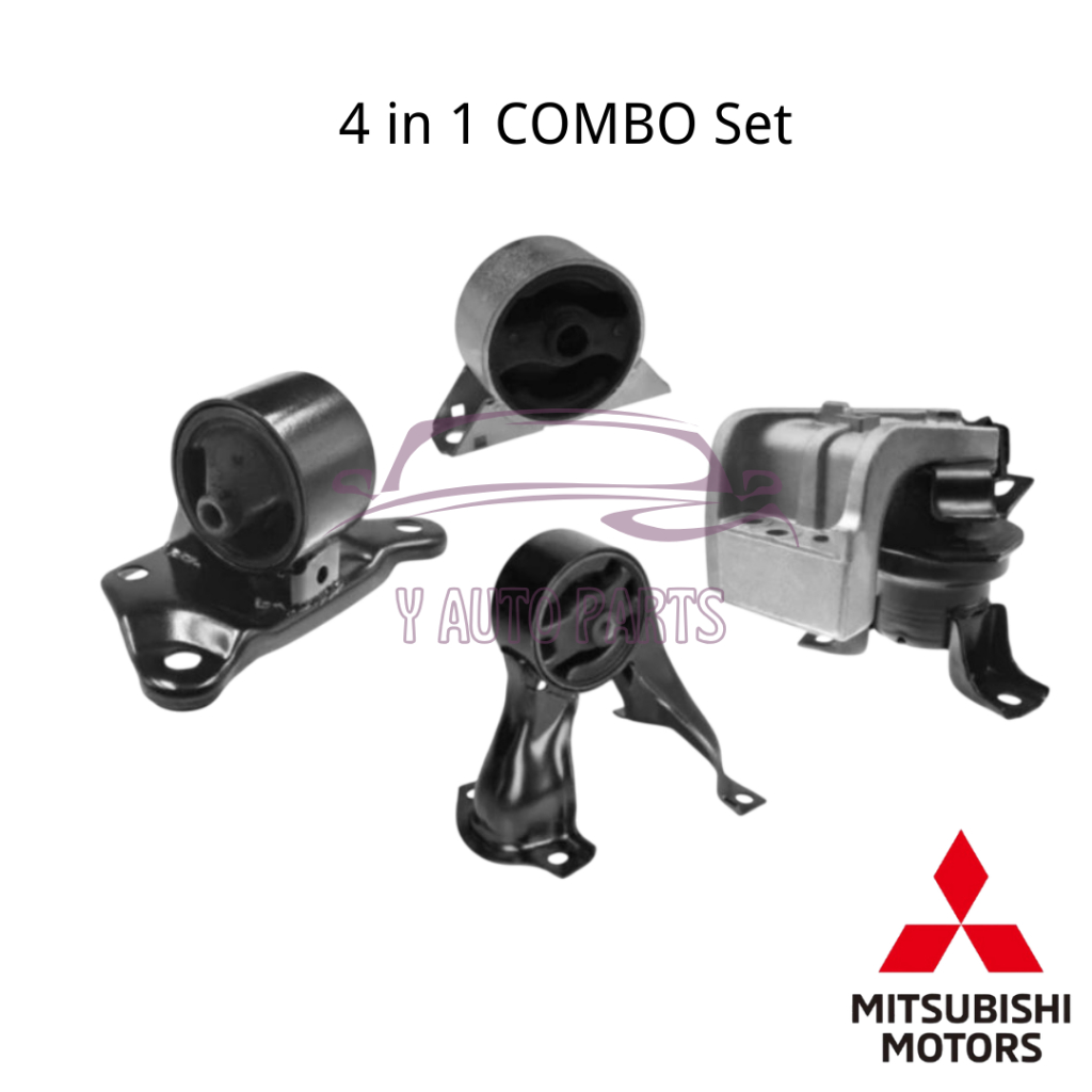 [4 IN 1 COMBO] OEM Engine Mounting for Mitsubishi Airtrek 2.0 L CU2W ...