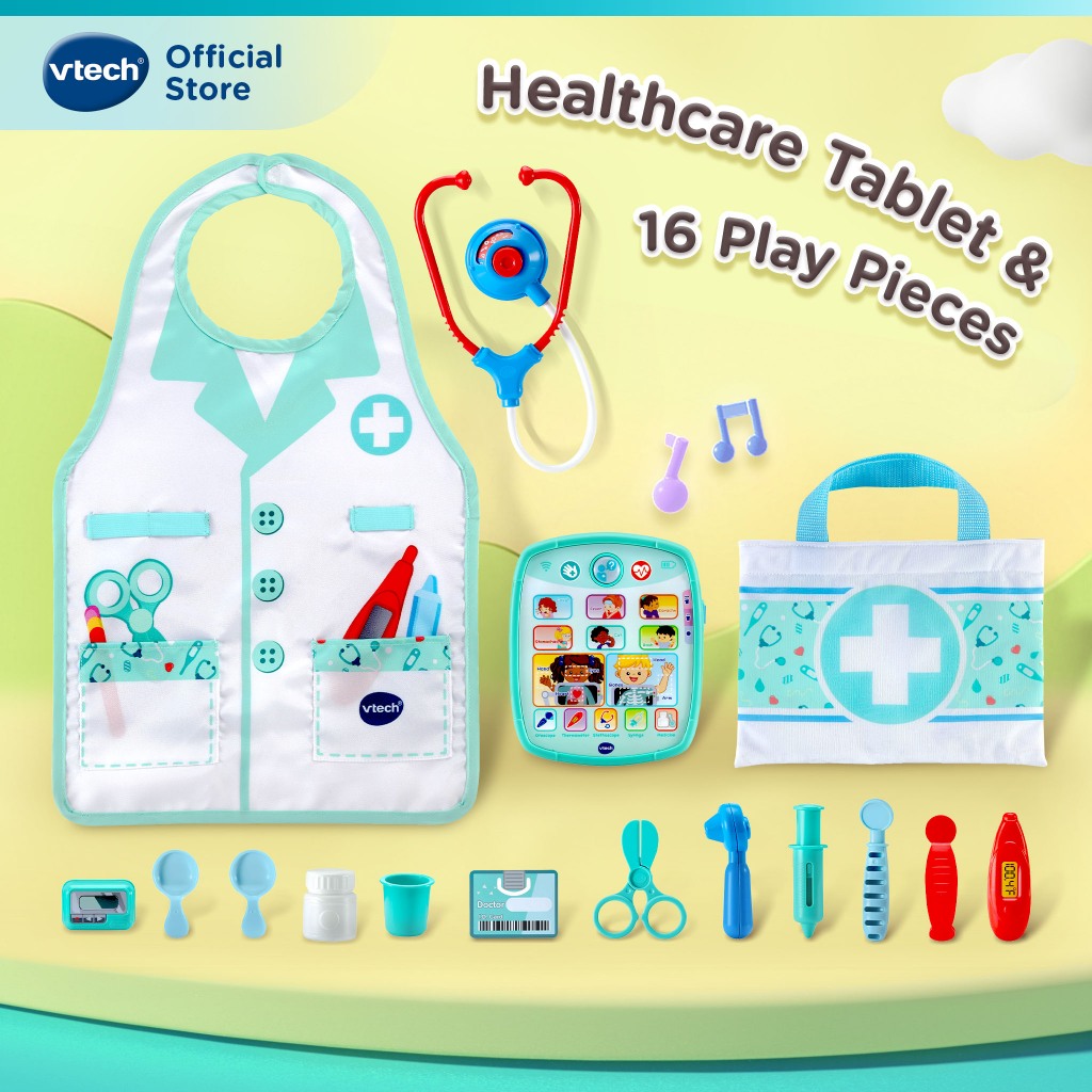 VTech Doctor Kit Set Smart Chart Medical Kit Kids Doctor Toys Toys for ...