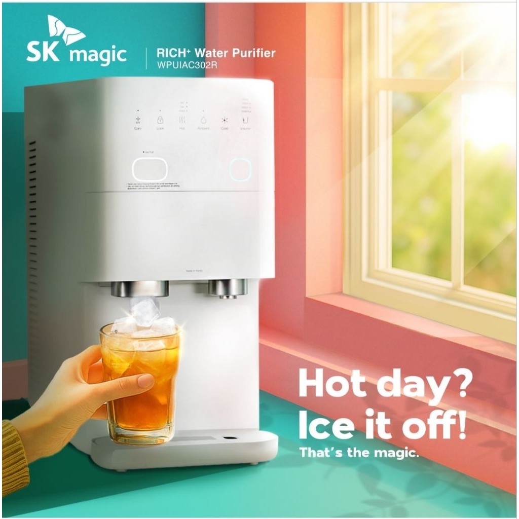SK Magic Rich Plus Ais Hot and Cold Ambient Water Dispenser.. | Shopee ...
