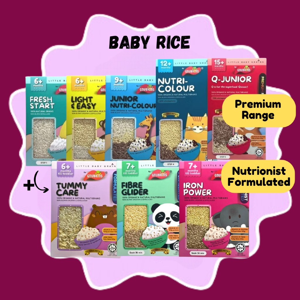 🔥READY STOCK JB🔥GNUBKINS/ LITTLE BABY GRAIN - Baby Grain Premium Range ...