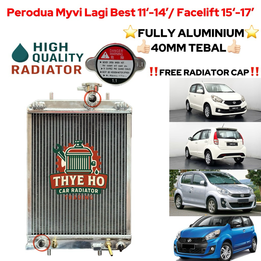 PERODUA MYVI LAGI BEST 11‘-14’/ FACELIFT 15‘-17’ 40MM DOUBLE LAYER ...